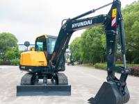 China Brand New Korea Hyundai Excavator HX60G Wheel Jindongyu Machinery for sale
