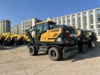 China Multi-Functional Korea Hyundai Excavator HW150 Wheel Jindongyu Machine for sale