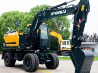 China Korea Hyundai Excavator HW155 Wheel Jindongyu Machinery In Engineering Construction for sale