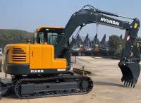 China Brand New Korea Hyundai Excavator HX80 Jindongyu Machinery for sale