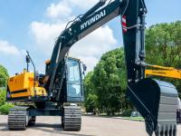 China Korea Hyundai Excavator HX155L Wheel Jindongyu Machinery for sale