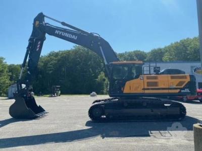 China Korea Hyundai Excavator HX350 Jindongyu Machinery  1.6-1.83m3 Bucket Capacity for sale