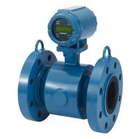 China Smart Flange Type  Electromagnetic Flowmeter 4-20ma Chemical Water Flow Meter for sale