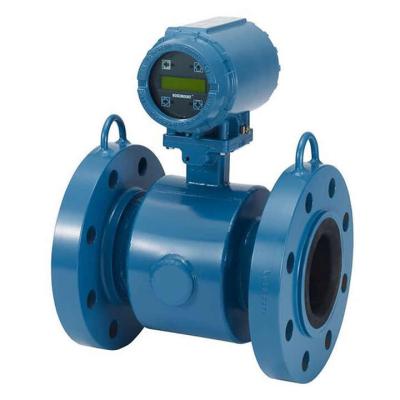 China Smart Flange Type  Electromagnetic Flowmeter 4-20ma Chemical Water Flow Meter for sale