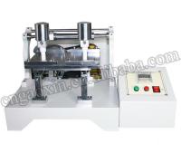 China Electric Dyed Fabric Leather Rubbing Discoloration Testing Machine for sale