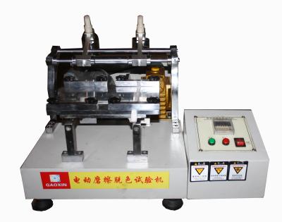 China Electric Friction Discoloration Tester For Rubbing Discoloration Test Of Dyed Fabric Leather for sale