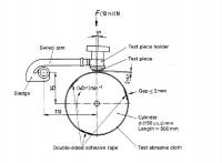 China Rubber Testing Equipment Rotary Drum DIN Abrasive Tester ,  Abrasion Resistance Tester for sale