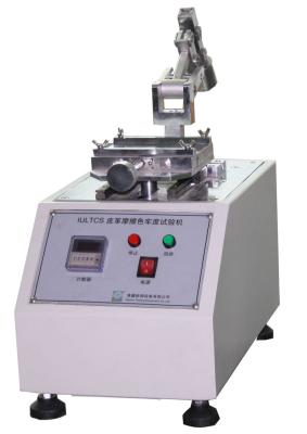 China IULTCS Leather Color Fastness Cycles Of To And Fro Rubbing Leather Color Fastness Tester for sale
