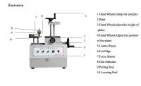 China Silver Steel Footwear Testing Equipment For Peel Strength Test For BS 20344 Standard for sale