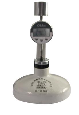 China High Precise Leather Testing Equipment For Thickness Test With Digital Displayer for sale