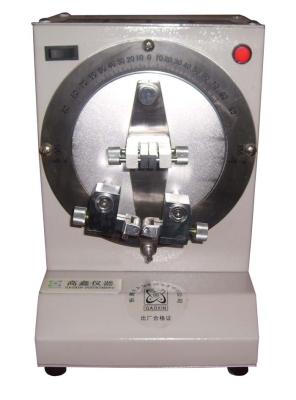 China Manual Type Paperboard Strength Taber Bending Stiffness Tester for sale