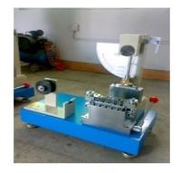 China 90 Degrees Angle TAPPI Paper Testing Equipments For Internal Bond Impact Test for sale