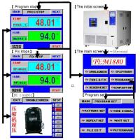 China 150L Programmable Constant Temperature Humidity Fast Change High And Low Temperature Cycle Environmental Test Chamber for sale