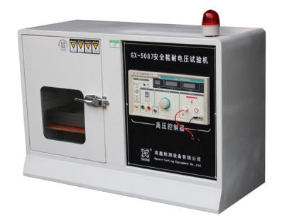 China Insulated Shoes Footwear Testing Equipment For Withstanding Voltage Test for sale