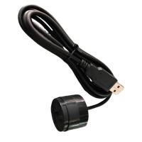 China IEC 62056-21 Optical Probe for Electricity Meters with RS232/USB Interface, 32mm Diameter, 1m Cable for sale