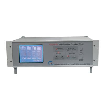 China SZ-03A-K6 Three Phase Standard Meter with 0.05% Accuracy, 30V-480V Range for Energy Calibration for sale