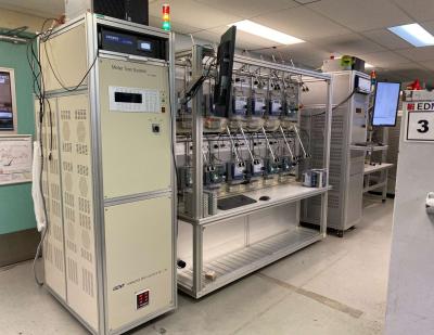 China YC1893D-12 Three Phase Energy Meter Test Bench with 0.05 Accuracy Class and 12 Meter Positions for Electrical Calibration for sale