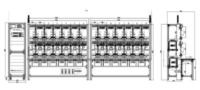 China YC1893D Three-Phase Meter Test System - 0.02% Accuracy, 40 Meter Capacity, 120A Current Output for sale