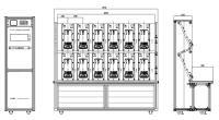 China GENY YC1893D-24-0.02-FX Stationary Meter Test Equipment with 0.02% Accuracy for Three-Phase Energy Meters for sale