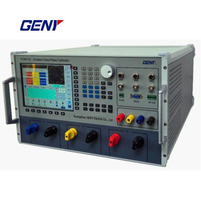 China YC99T-5C Pro Portable Three Phase Calibrator with 2-51 Harmonics, 0.05%RG Accuracy, 38kg Weight for sale