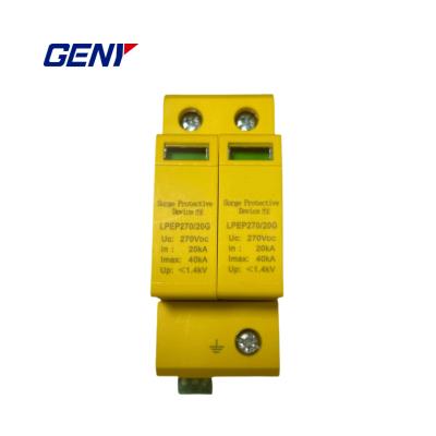China LPEP 270/20G T3 Series Surge Protective Device - 20kA Discharge Current, 270V Max Voltage for DC Power Systems for sale