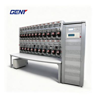 China GENY Precision Single-Phase Energy Meter Calibration Test Bench 0.01% Accuracy 3-48 Positions for sale