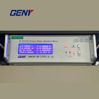 China 0.05% Single Phase Reference Standard Meter 30V-480V 10mA-120A for sale