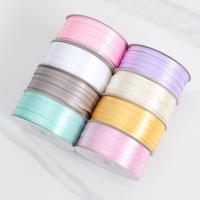China 3mm Narrow Polyester Satin Ribbon - 100 Yard Rolls, ISO Certified, Assorted Colors for Gift Wrapping for sale