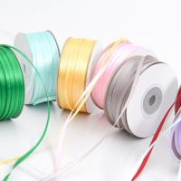 China 3mm Narrow Polyester Satin Ribbon - 100 Yard Rolls, ISO Certified, Assorted Colors for Gift Wrapping for sale
