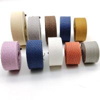 China GRS Herribone Woven Paper Ribbon Roll - 1 Inch Width, 25 Yard Length, Assorted Solid Colors for Eco-Friendly Gift Wrapping for sale