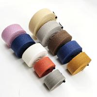 China GRS Herribone Woven Paper Ribbon Roll - 1 Inch Width, 25 Yard Length, Assorted Solid Colors for Eco-Friendly Gift Wrapping for sale