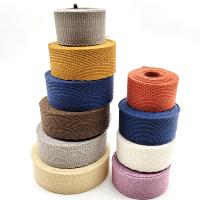 China GRS Herribone Woven Paper Ribbon Roll - 1 Inch Width, 25 Yard Length, Assorted Solid Colors for Eco-Friendly Gift Wrapping for sale