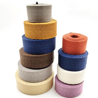 China GRS Herribone Woven Paper Ribbon Roll - 1 Inch Width, 25 Yard Length, Assorted Solid Colors for Eco-Friendly Gift Wrapping for sale