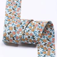 China 25mm Custom Printed Fabric Ribbon Roll 50 Yards - Eco Friendly Grosgrain Tape for Packaging & Garments for sale