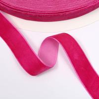 China 1 Inch Wide Velvet Ribbon 10 Yards Double-Faced for Gift Wrapping and Crafts for sale