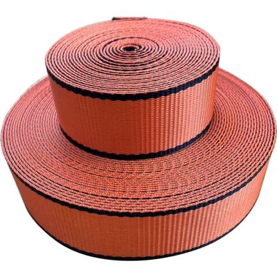China GreatRibbon GR-008 Emergency Rescue Kevlar Webbing 2 Inch Wide 1000°C Heat Resistant with Reflective Strips for sale