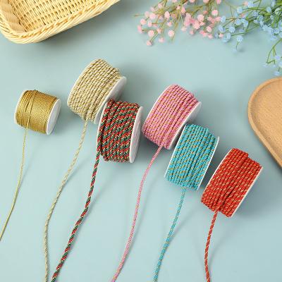 China 3 Strand Polyester Nylon Rope 2mm-10mm Diameter with 1200 Lbs Strength for Marine and Craft Applications for sale