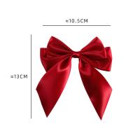 China Gold Pre-Tied Satin Ribbon Bows with Elastic Loop - 5000pcs Minimum Order, 7-10 Day Delivery for Gift Wrapping and Event Decorations for sale