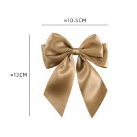 China Gold Pre-Tied Satin Ribbon Bows with Elastic Loop - 5000pcs Minimum Order, 7-10 Day Delivery for Gift Wrapping and Event Decorations for sale