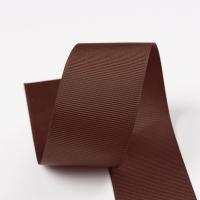China 3mm-100mm Solid Color Polyester Grosgrain Ribbon 100 Yards 0.5mm Thick for Gift Wrapping and Crafts for sale