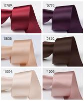 China 25mm Double Face Polyester Satin Ribbon - 100 Yard Rolls for Garment Accessories & Gift Wrapping for sale