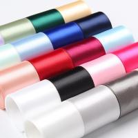 China 25mm Double Face Polyester Satin Ribbon - 100 Yard Rolls for Garment Accessories & Gift Wrapping for sale