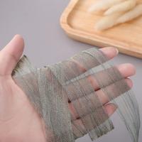 China 25mm Korea Polyester Organza Wired Ribbon - 100 Yard Rolls, 0.5mm Thickness for Gift Wrapping for sale