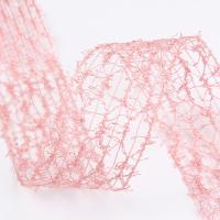 China 25mm and 38mm Hollow Polyester Ribbon for Gift Wrapping - 100 Yard Rolls, 0.5mm Thickness, Washable for sale