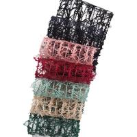 China 25mm and 38mm Hollow Polyester Ribbon for Gift Wrapping - 100 Yard Rolls, 0.5mm Thickness, Washable for sale