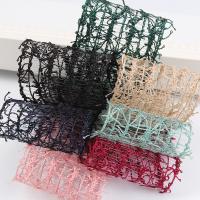 China 25mm and 38mm Hollow Polyester Ribbon for Gift Wrapping - 100 Yard Rolls, 0.5mm Thickness, Washable for sale