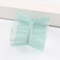 China 25mm|38mm Wrinkle Edge Polyester Organza Ribbon for DIY Hair Ribbon Bow for sale