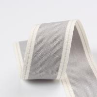 China Stitched Edge Polyester Ribbon 6mm-40mm Poly Ribbon Rolls Green Red for sale