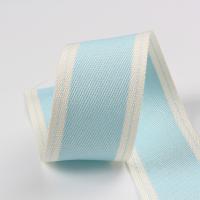China Stitched Edge Polyester Ribbon 6mm-40mm Poly Ribbon Rolls Green Red for sale
