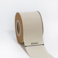 China 10mm-55mm Natural Cotton Ribbon | 100% Cotton Woven Trim for Garments & Packaging | ISO Certified for sale